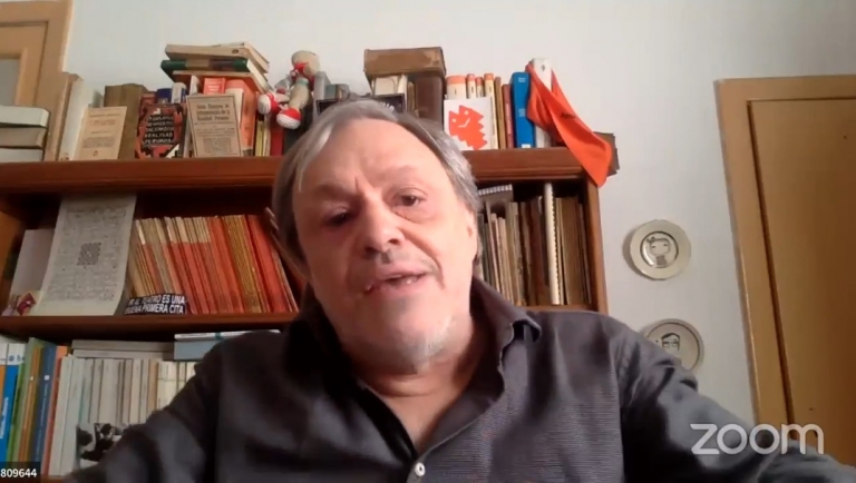 Horacio Tarcus imparte videoconferencia sobre la historia intelectual ...